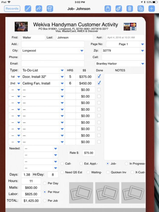 Using The Formconnect Pro App For Services Rendered Form Connections
